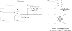 Custom Ejector Blades Template | Choice Mold Components